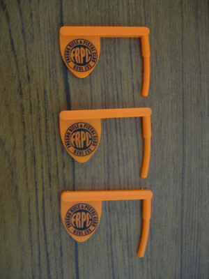 Empty Chamber Safe Chamber Flags Rim-Fire Rifle Pistol Range Safety - ORANGE | eBay