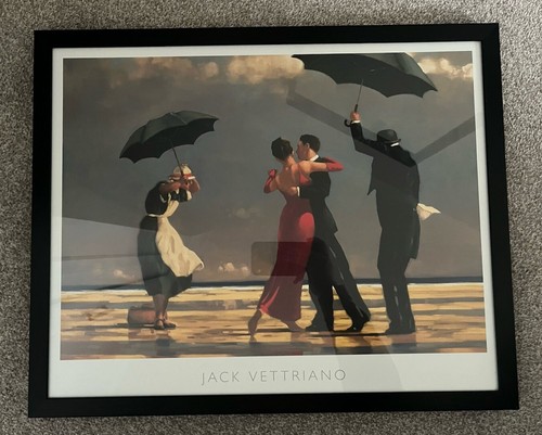 Jack Vettriano 'The Singing Butler' Print Framed 17”x21” | eBay UK