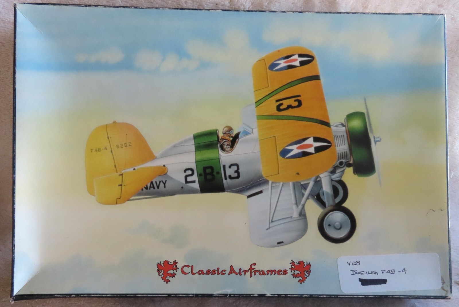 Classic Airframes Boeing F4B-4 Model Airplane Kit #442 | eBay