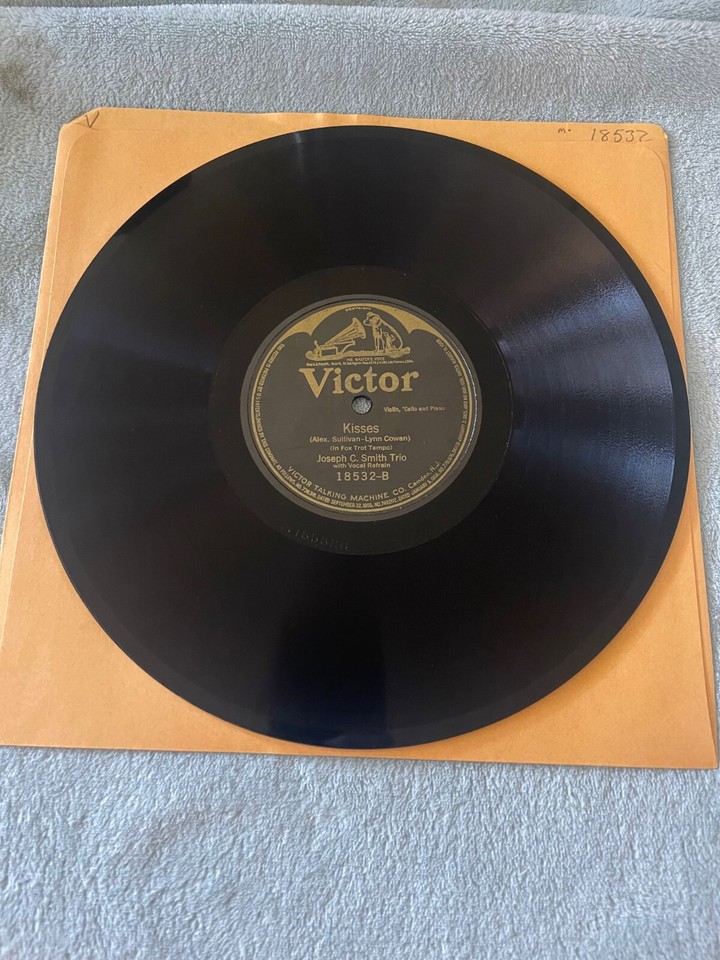 VICTOR Record 78 rpm 18532 Joseph C Smith Trio MICKEY / KISSES | eBay