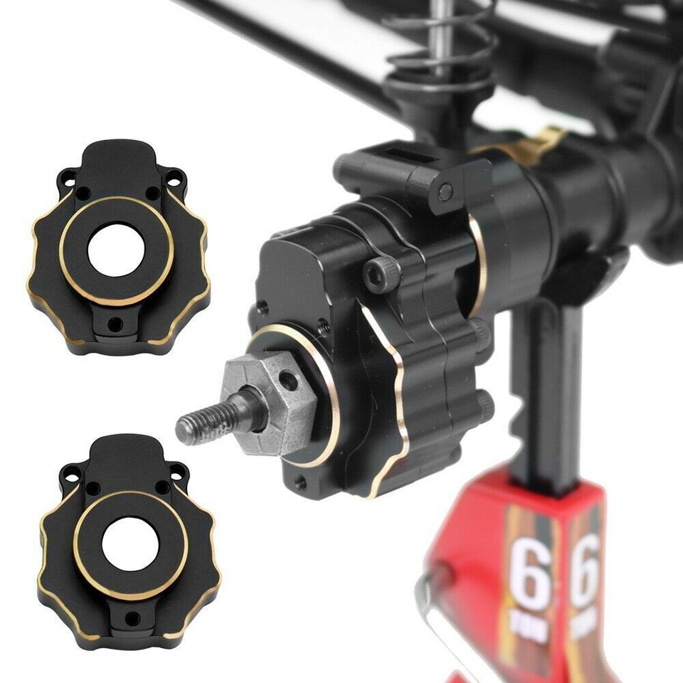 Brass Counter weight Portal Drive Housing for 1/10 RC Traxxas TRX4 TRX6 ...