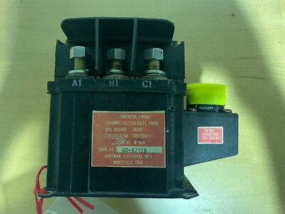 Hartman generator bus contactor/relay B-429 | eBay
