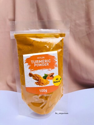 Powder Organic 100% pure Ceylon Quality Turmeric Homemade Natural ...