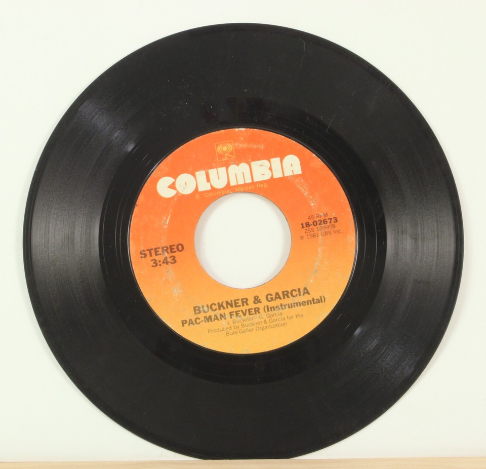 Buckner & Garcia - Pac-Man Fever/Pac-Man Fever Instrumental Record 45 ...