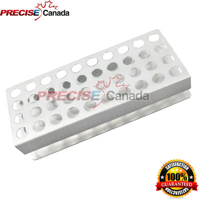 Aluminium Test Tube Holder Racks 40 Holes for Tubes Lab Supplies | eBay