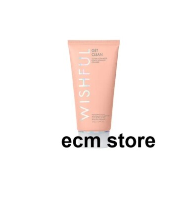 WISHFUL Mini Get Clean Nettoyant visage doux moussant 50 ml format ...