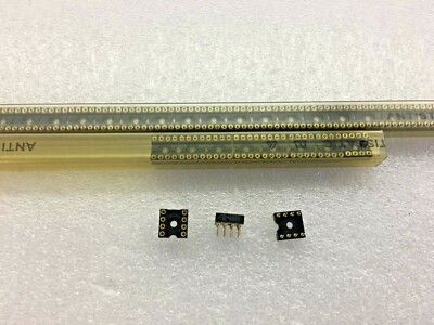(2 PIECE LOT) M83734/2-031, MILL-MAX, IC SOCKET, DIP8, GOLD | eBay