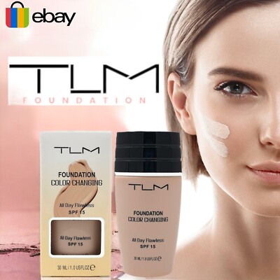 TLM Foundation magic Flawless Colour Changing face Makeup Skin Tone ...