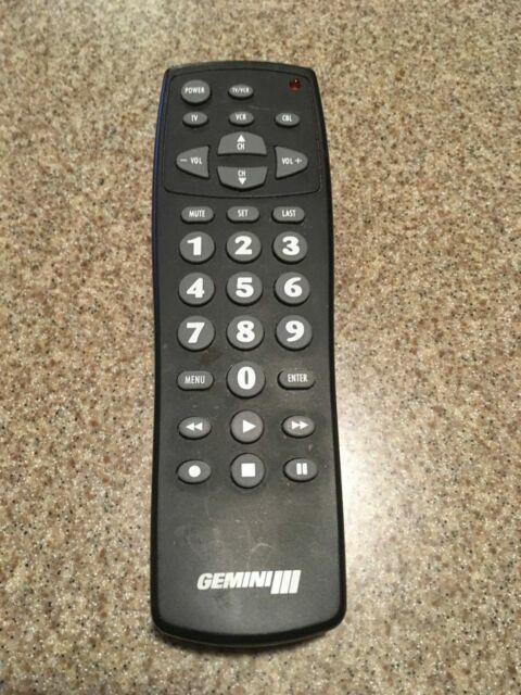 Gemini 3 III Universal Remote Control R80308 for sale online | eBay