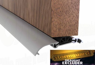 Compression low profile threshold weather door sill seal draught ...