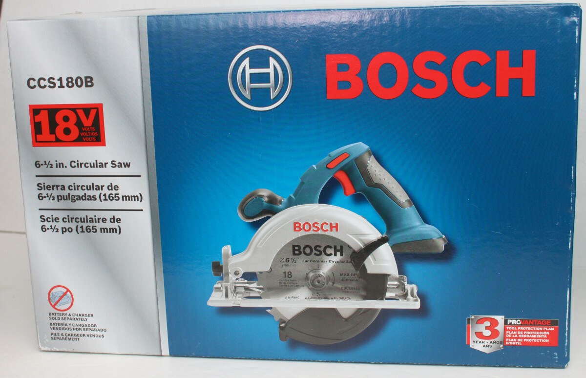 Bosch CCS180B 6-1/5" Circular Saw (TOOL ONLY) BRAND NEW