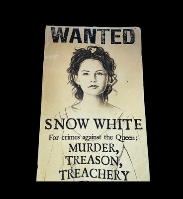 Snow White Wanted Poster