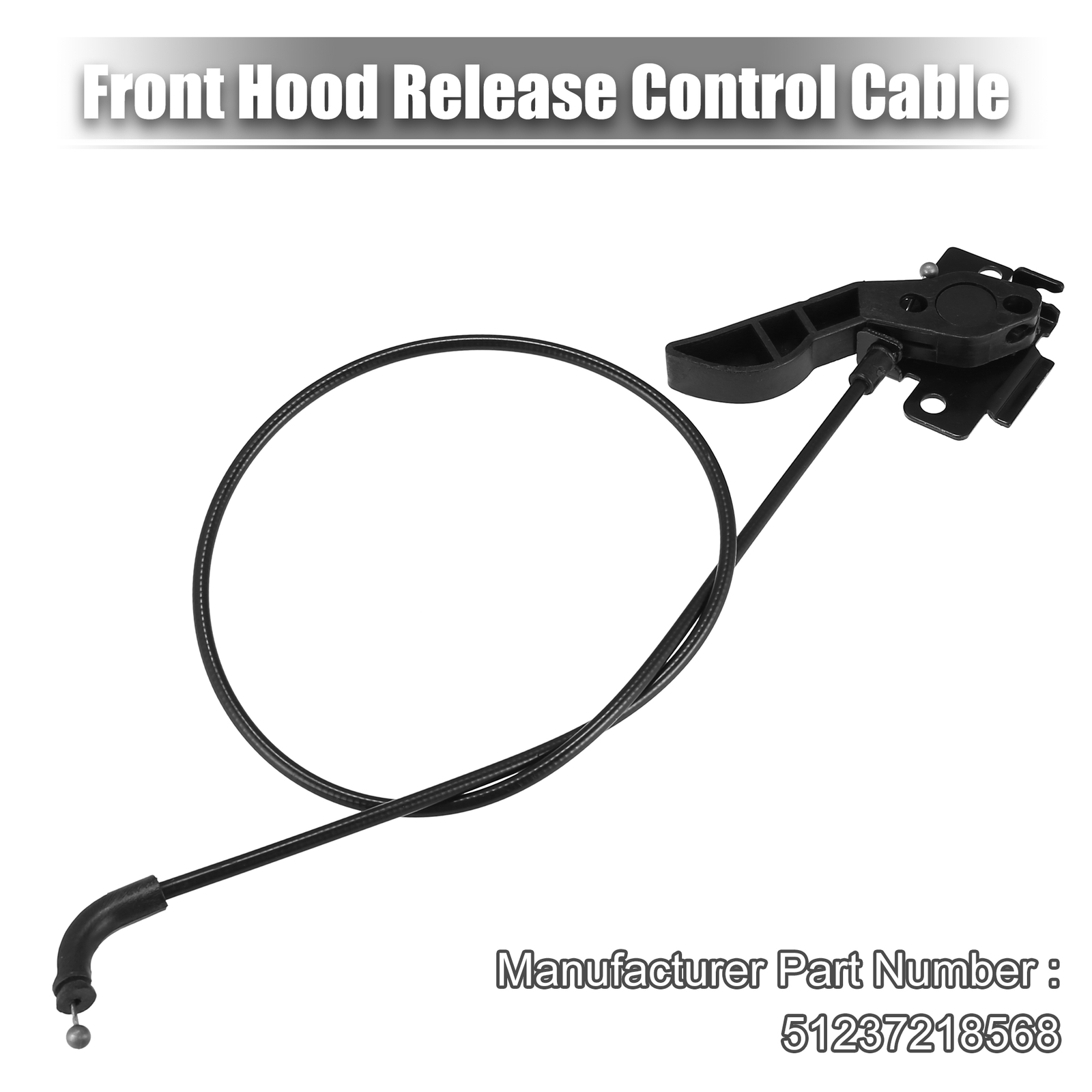 Pack of 1 for BMW X3 X4 Car Engine Front Hood Release Control Cable ...