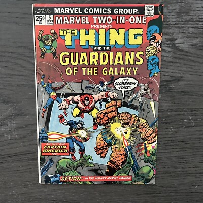 "Marvel Two-In-One Presents The Thing and the Guardians of the Galaxy ...