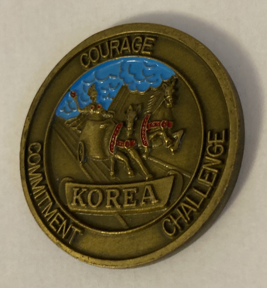 Pro Deo Et Patria Korea Chaplain Challenge Coin F24 | eBay