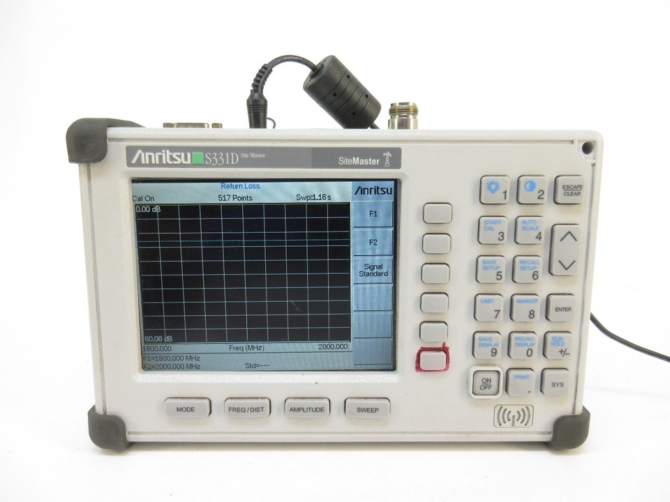 ANRITSU SiteMaster S331D Cable & Antenna Analyzer, 25MHz to 2000MHz | eBay
