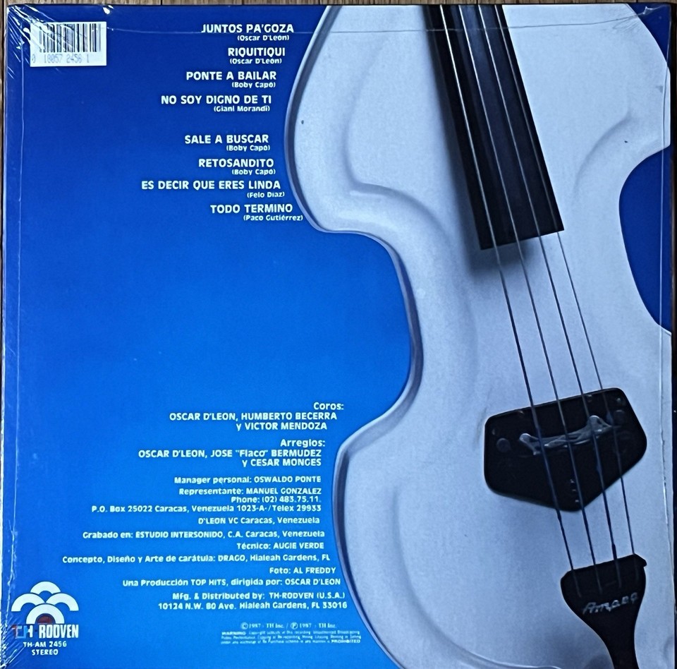 OSCAR D'LEON RIQUITI..! 1987 TH-RODVEN TH-AM 2456 *SEALED* | eBay