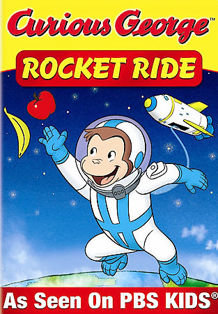 Curious George Rocket Ride DVD PBS Kid 8 Shows from TV Series | eBay