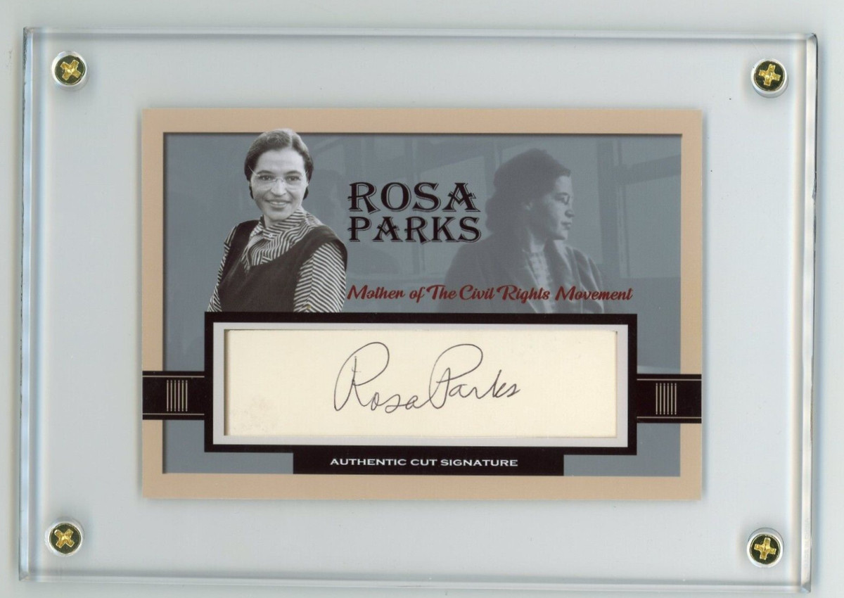 Rosa Parks Signature