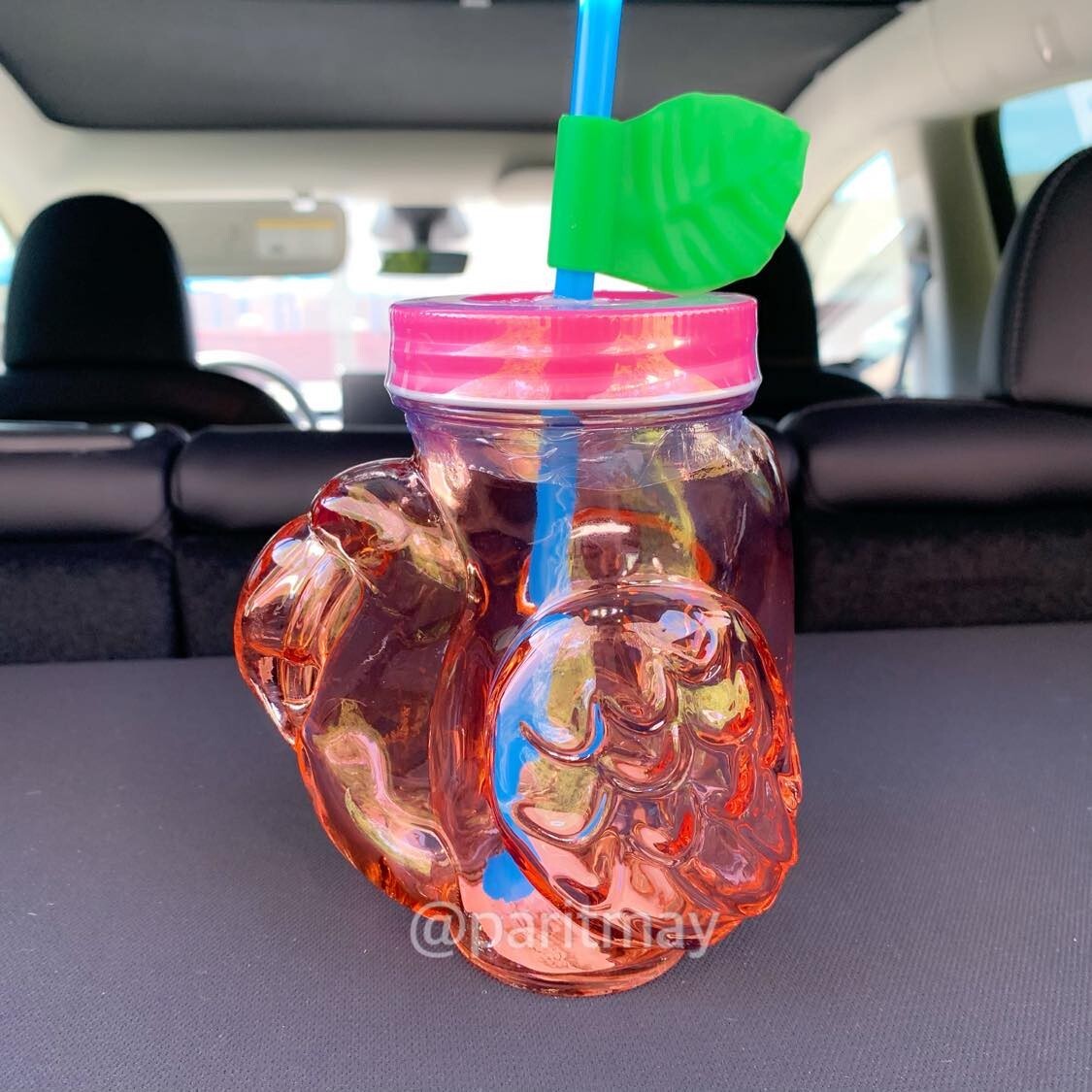 Target Glass Stripe Glass 'Face In The Sun' Scented Mini Candle Kate