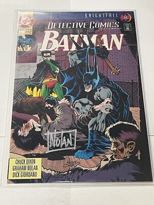 DETECTIVE COMICS/BATMAN #665 **SIGNED GRAHAM NOLAN!** COA | eBay