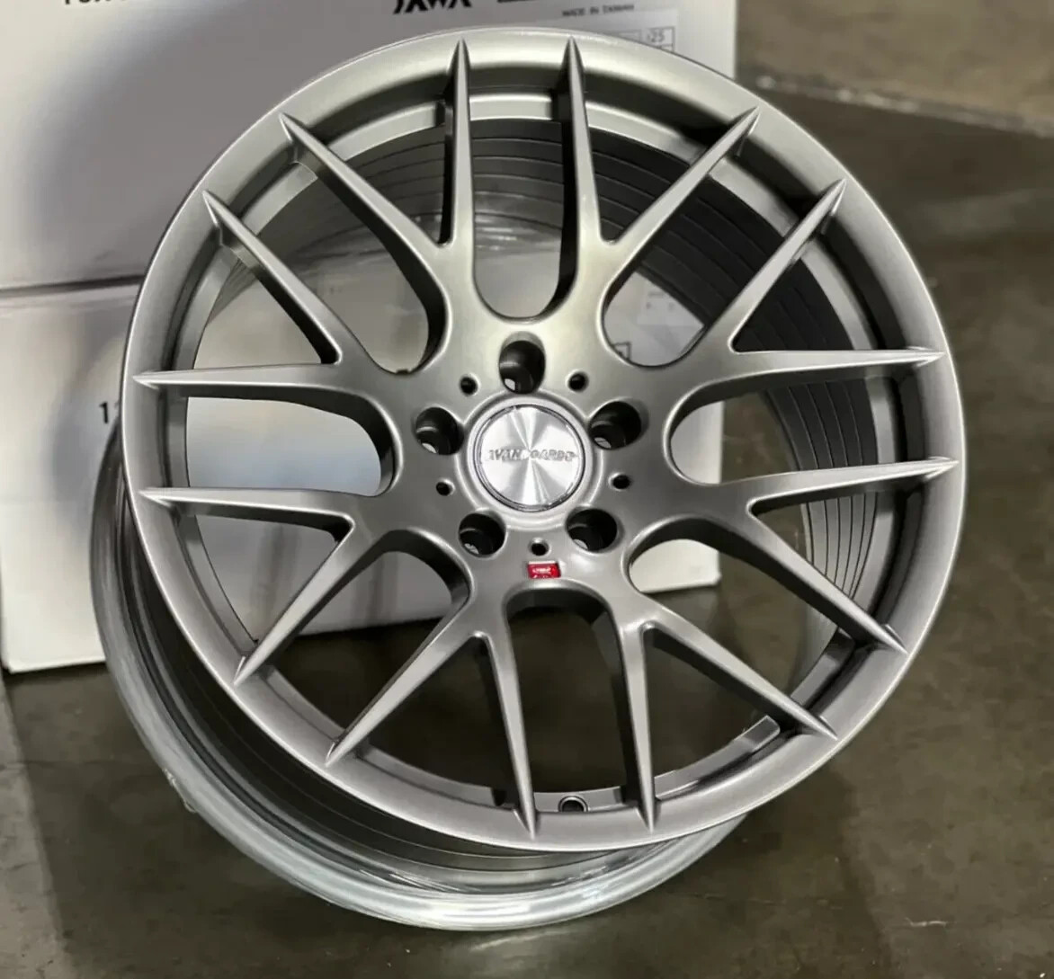 19” AVANT GARDE M359 SILVER WHEELS FOR BMW E92 M3 19x10 / 19x11 ...