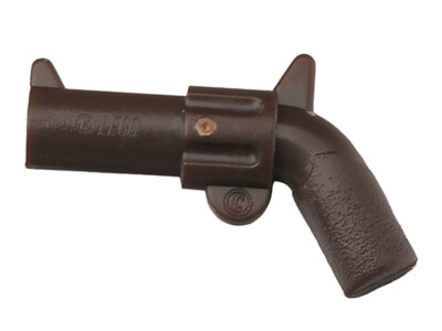 NEW LEGO - Weapon - Gun - Pistol revolver Dark Brown x 1 - Cowboy ...