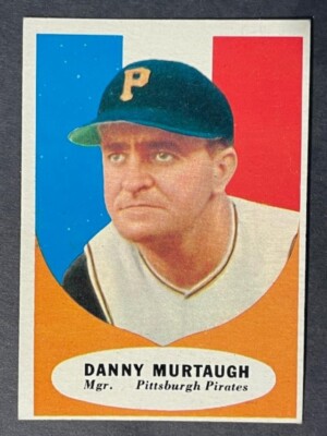 VINTAGE 1961 Topps DANNY MURTAUGH # 138 - NM-MT | eBay