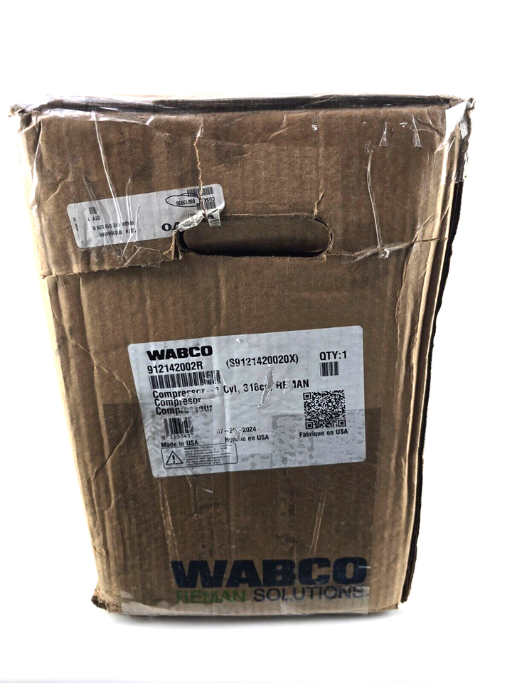 Wabco Reman 1 Cyl Air Brake Compressor Mack MP8 912142002R 85152069 | eBay