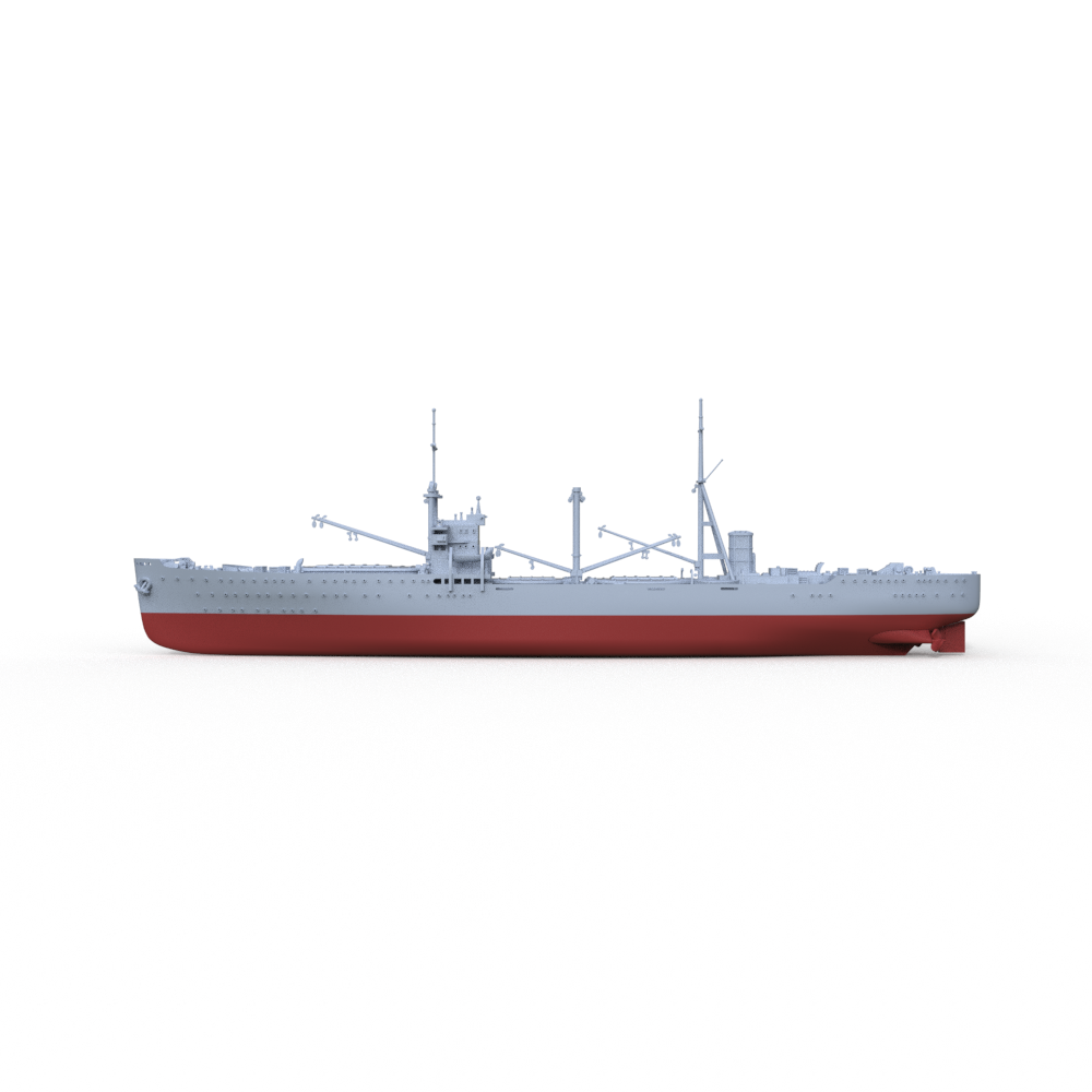 SSMODEL 1/350 Military Model Kit IJN Kashino Cargo Ship Full Hull GAMES ...