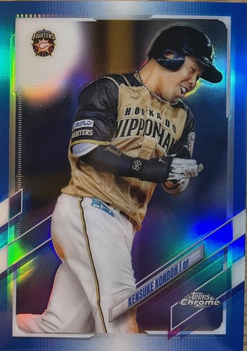 2021 Topps Chrome NPB #66 Kensuke Kondoh WBC Blue Refractor Parallel #/150 | eBay