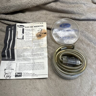 Dwyer Instruments Slack Tube Manometer Model: 1211 | eBay