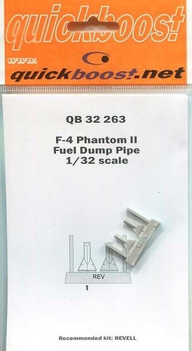 Quick Boost 32263 1/32 F-4 Phantom Ii Fuel Dumping Nozzle 2Pcs For ...