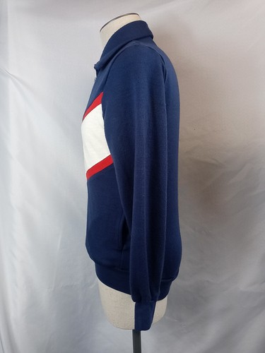 VTG Track & Court Jacket Men's Size Small Red White & Blue Tennis ...