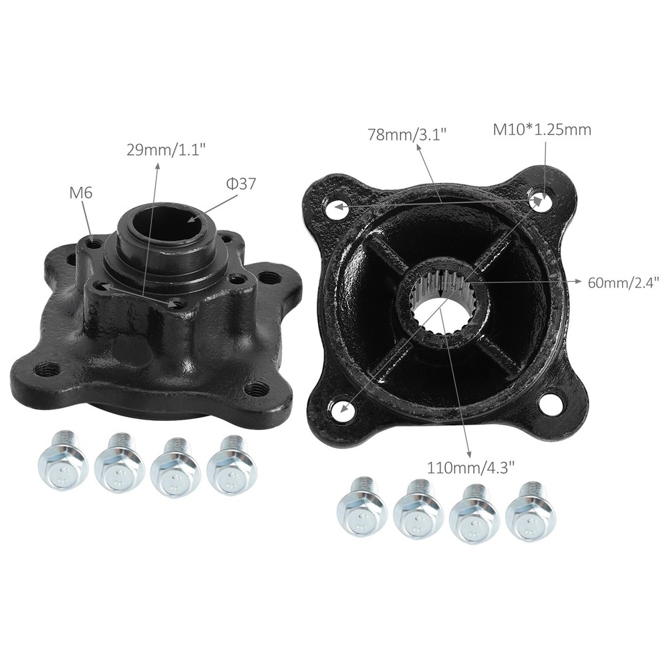 ATV Rear Swing Arm Differential Drive Shaft CV Axle Kit for 4 Wheeler ...