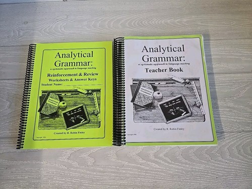 Analytical Grammar Student Workbook by R. Robin Finley (1996, Trade ...
