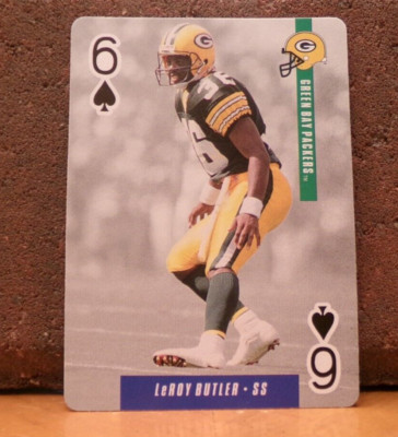 1994 BICYCLE NFL FOOTBALL CARD DITKA'S PICKS: LeROY BUTLER GREEN BAY ...