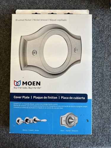 Moen 1920BN Part Cover Plate Brushed Nickel **Open Box** | eBay
