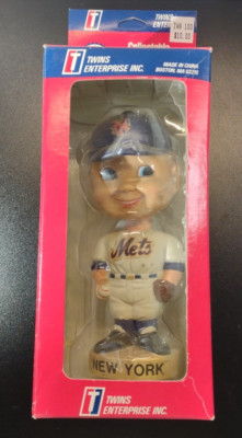 New York Mets Twins Enterprise Inc. Bobble Head Doll Baseball MLB | eBay