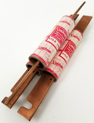 Lot of 3 KTS-R-100 Bussmann Limitron 100 Amp Fuse Class RK1 - Next Day ...