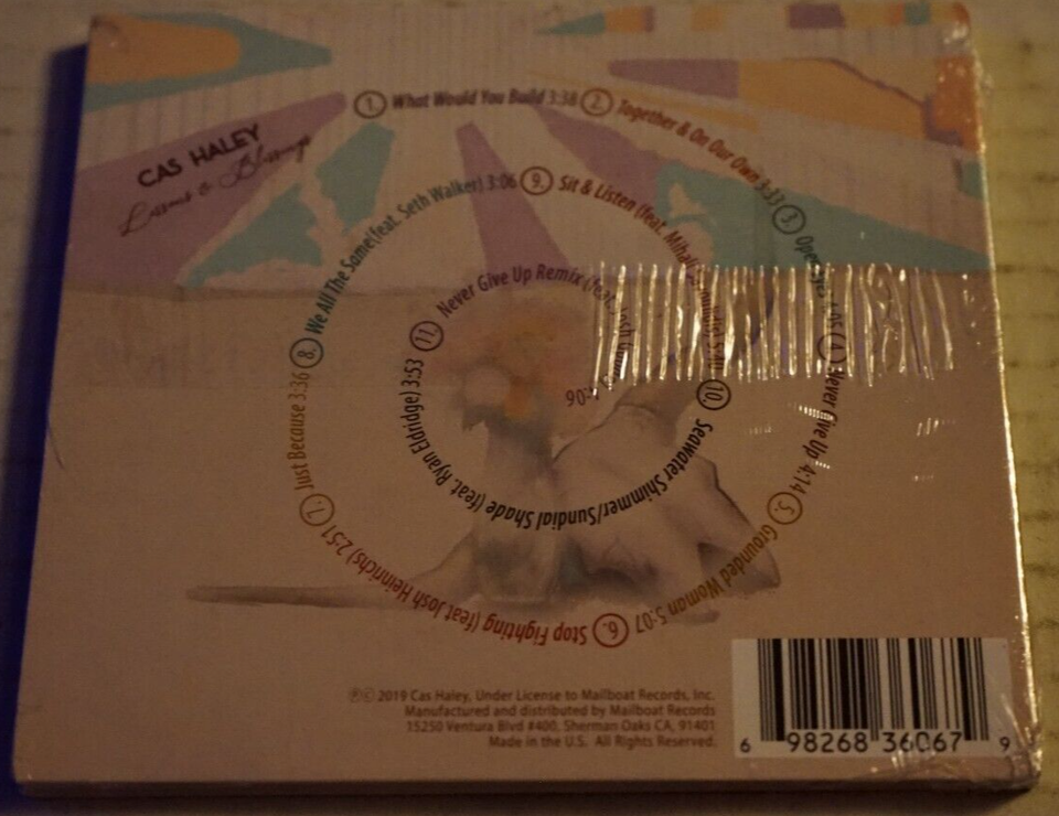Cas Haley - Lessons & Blessings (2019) 11 Tracks Texas Reggae New CD ...