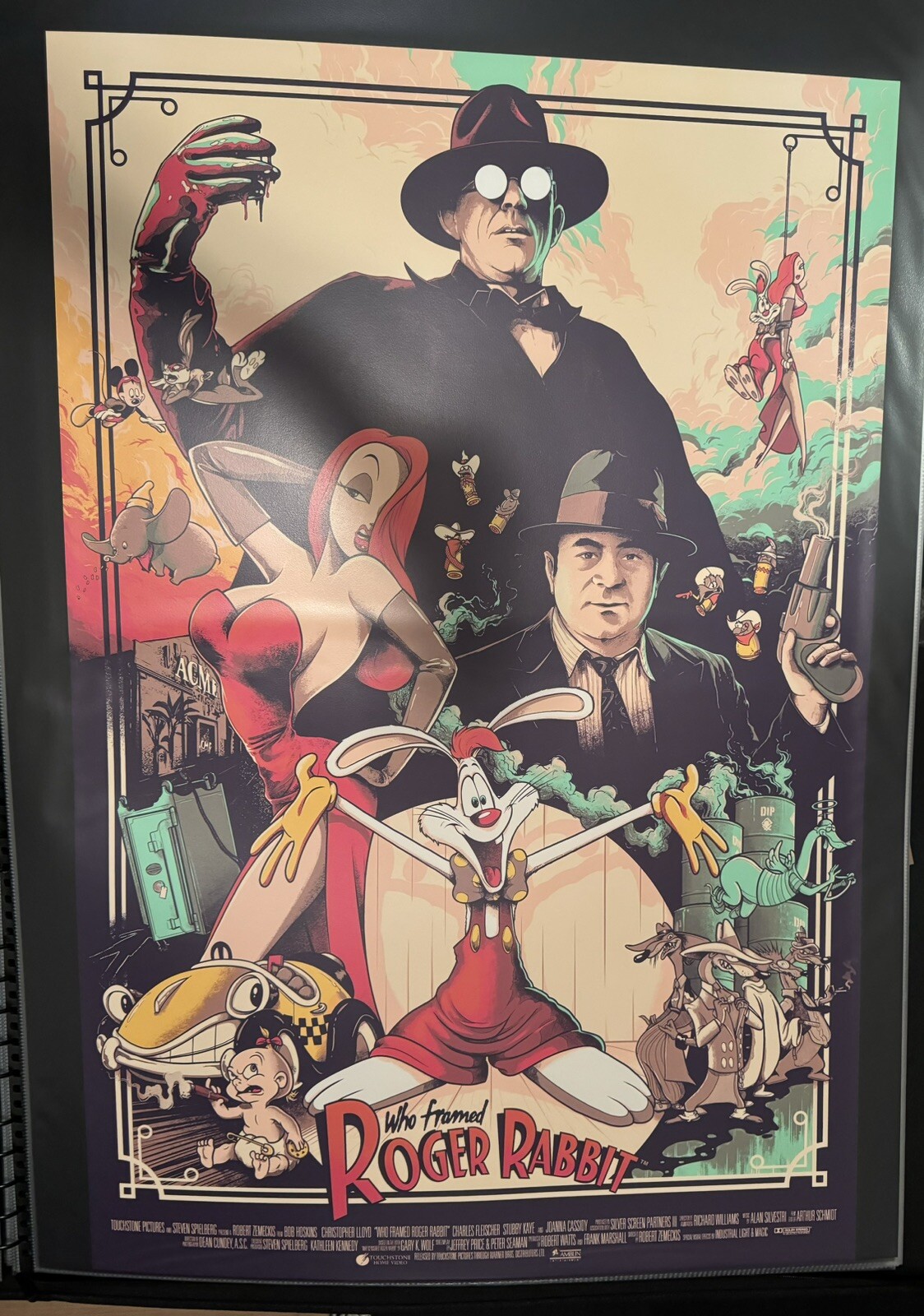 Mint Condition Roger Rabbit Poster by Mark Bell - 24x36” | eBay