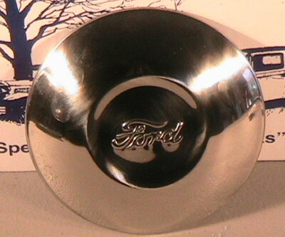 1930-1931 Ford Model A Hub Cap Polished Stainless Steel | Front | 19 in ...