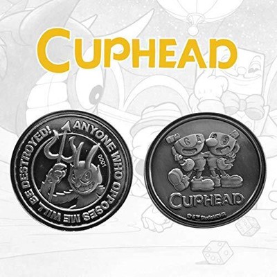 FaNaTtik Cuphead Collectable Coin The Devil, Cuphead & Mugman Limited ...