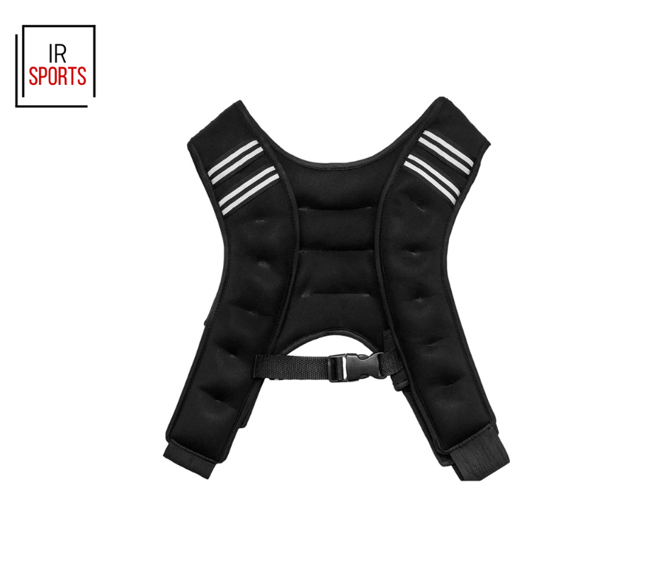 Weighted Running Vest 5kg/10kg/15kg Jacket Weight Loss Home Gym Fitness ...
