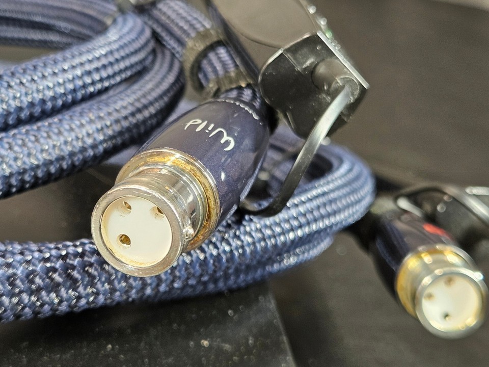 Audioquest Wild Blue Yonder Cables 6Ft 6in XLR 72v DBS Pair - FAST SHIP ...