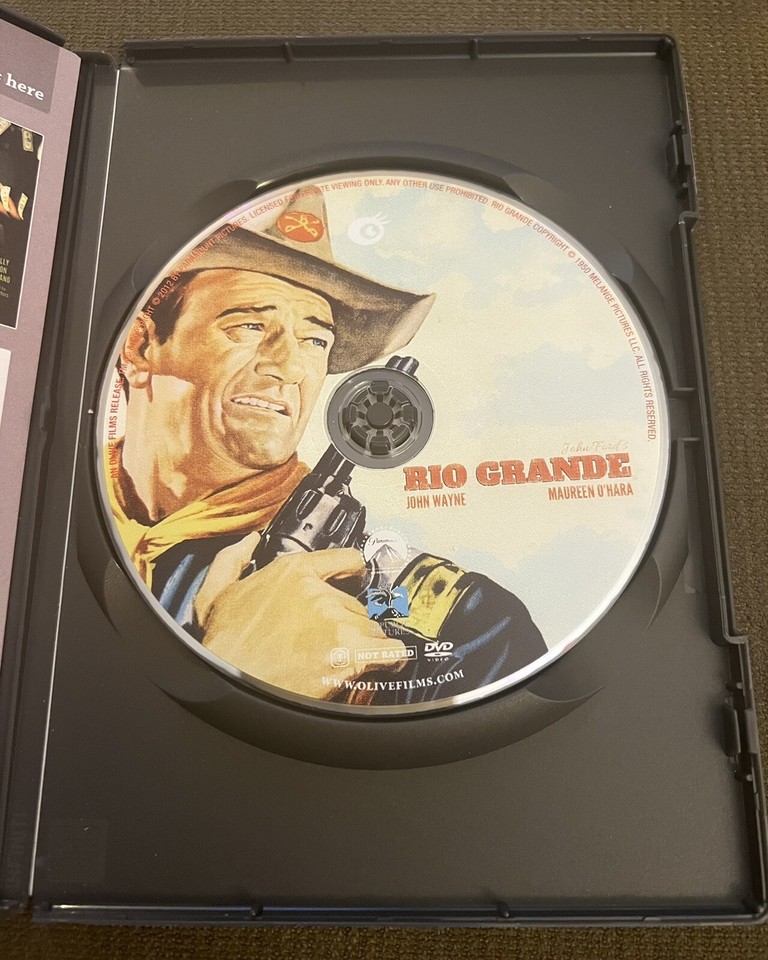 Rio Grande (DVD, 1950) Olive Films John Wayne John Ford 887090044905| eBay