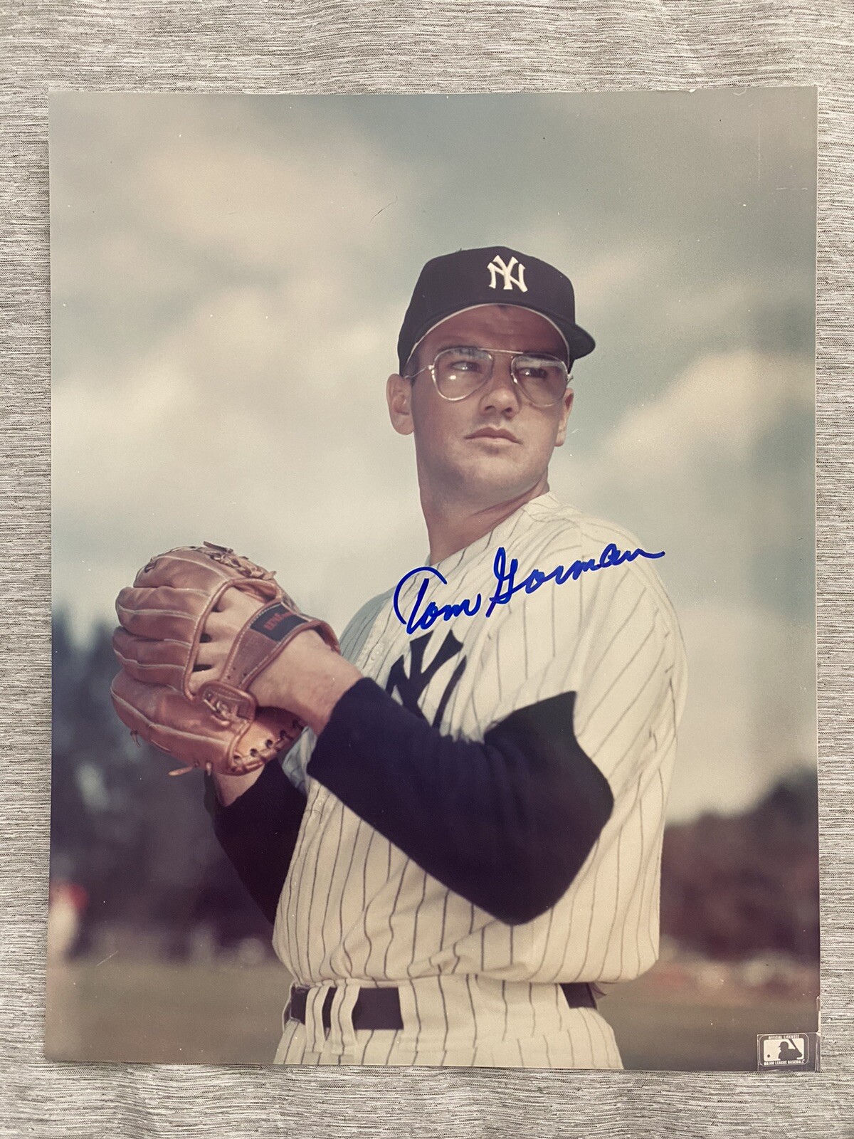 Tom Gorman New York Yankees Signed/Auto 8x10 Photo | eBay