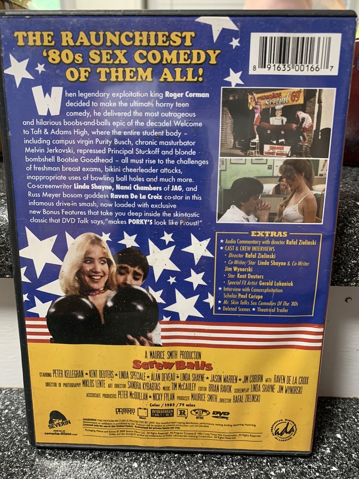 Screwballs (DVD, 2009) OOP Rare Severin films 891635001667| eBay