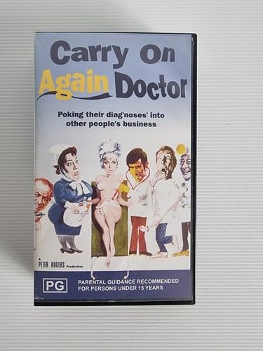 VHS, Carry On Again Doctor, 1987, Barbara Windsor, Sidney James | eBay